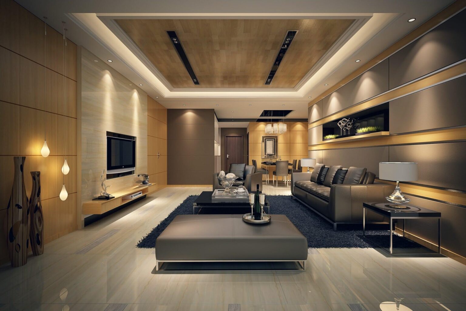 21 Modern Small Living Room Ideas with TV and Sofa for Effortless Style ...